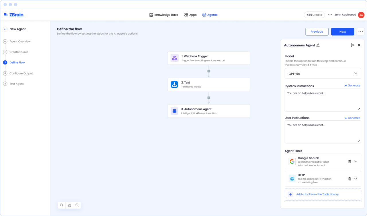 ZBrain: Enterprise Agentic Orchestration Engine